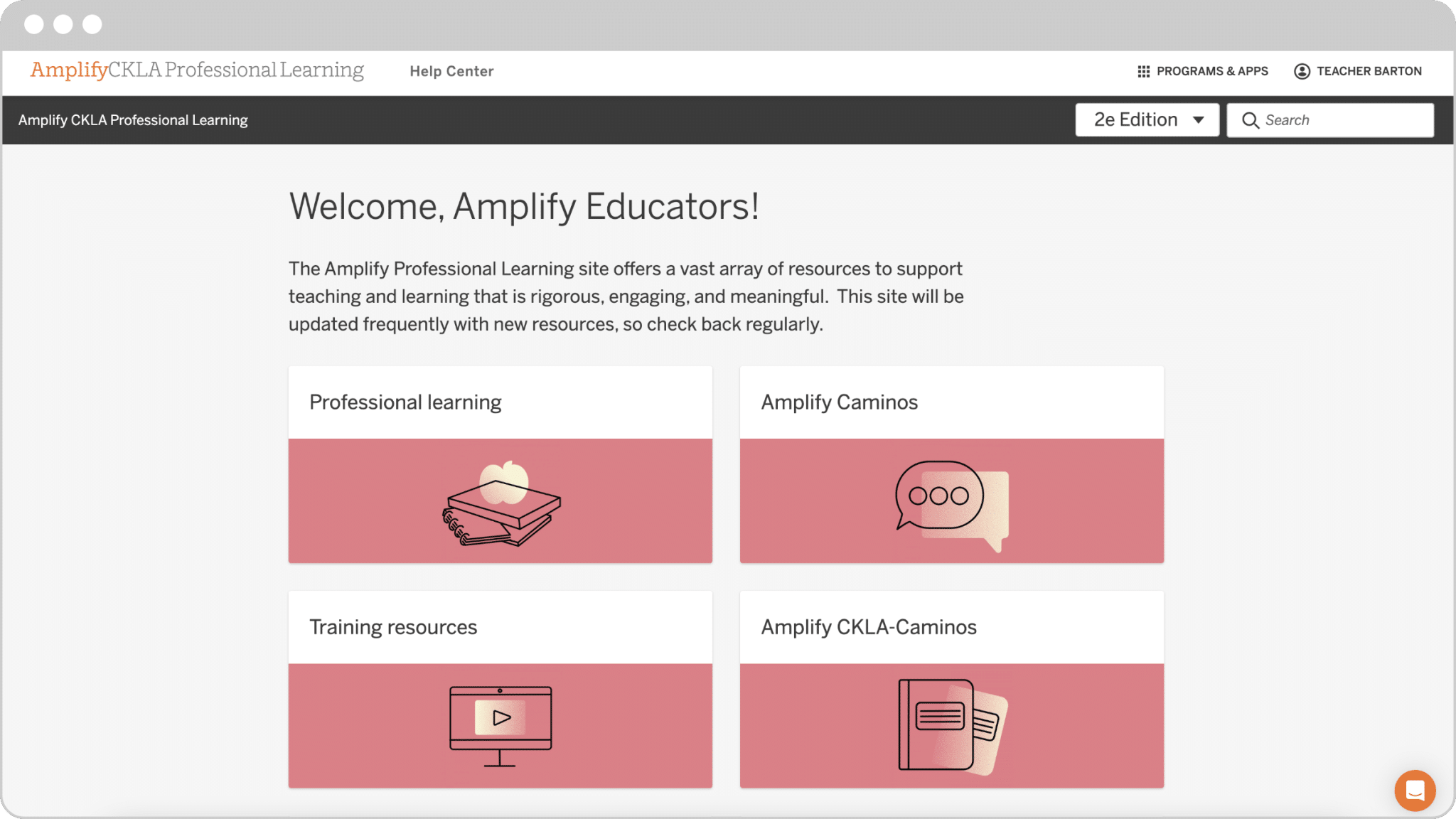 Classic Amplify CKLA and Amplify Caminos – Amplify