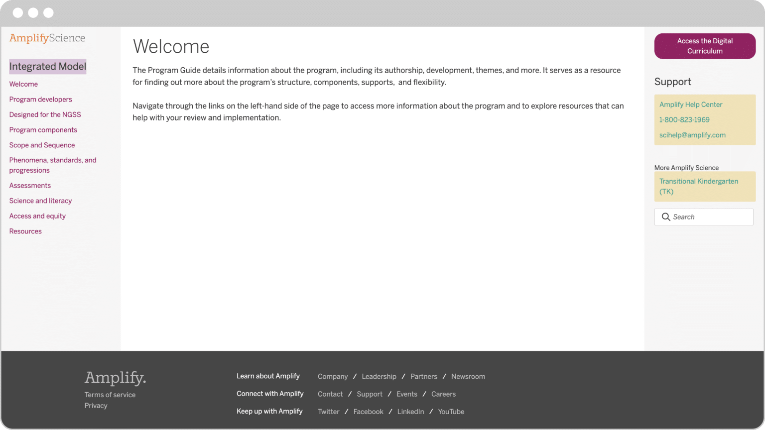 Prepare to teach: Amplify Science – Amplify