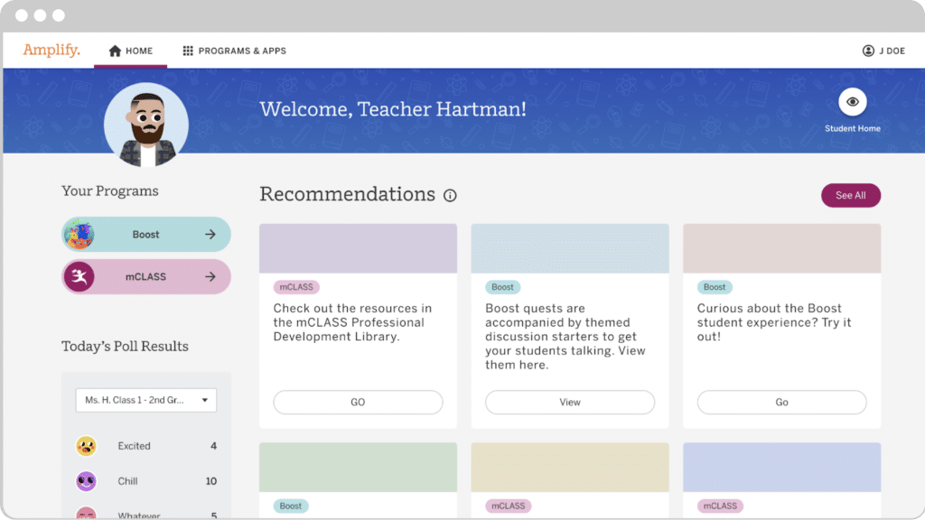 Boost Reading and Boost Lectura – Amplify