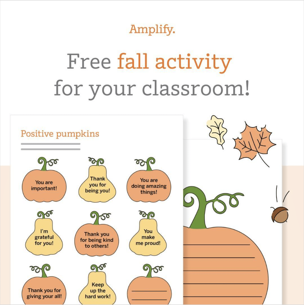 FREE Amplify Downloadable Resources – Amplify