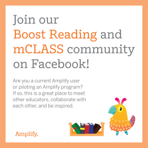 Boost Reading and Boost Lectura – Amplify